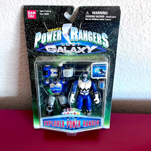 Bandai Namco | Toys | New 999 Power Rangers Lost Galaxy Blue Explorer ...